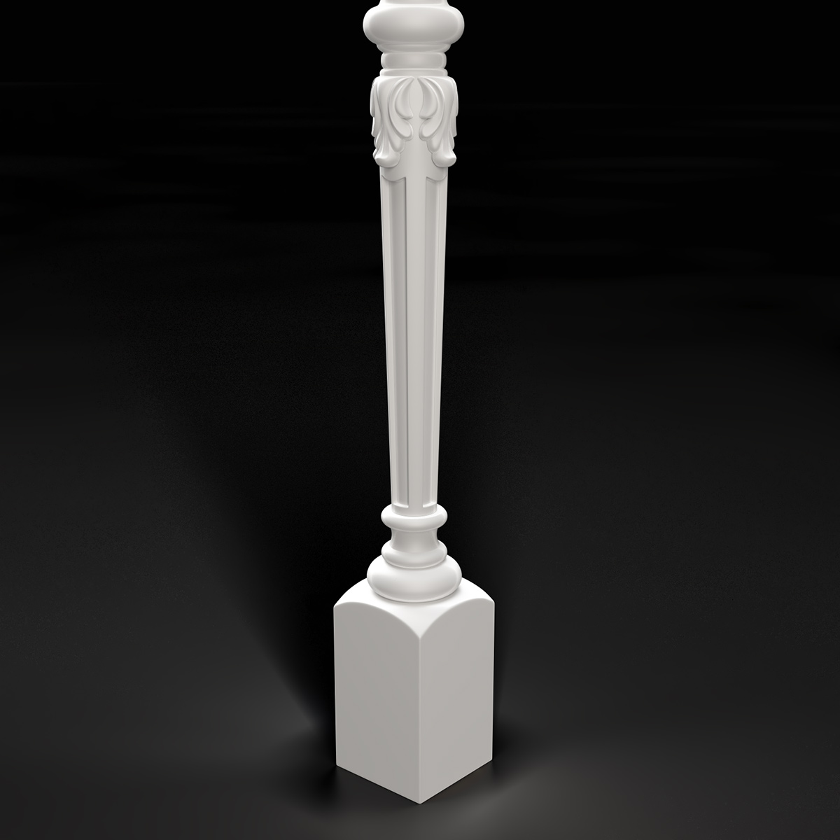 Creation 3D models of balusters for production.