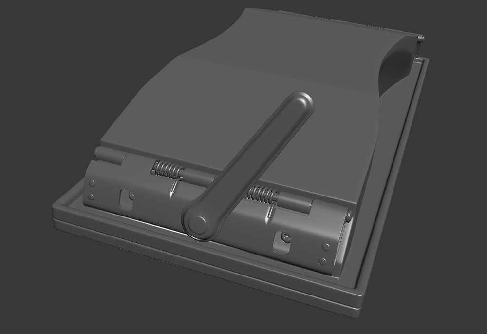 Creating a 3D Model to Order. Hand Sander for Plasterboard.